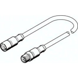 Kabel przyłączeniowy NEBV-M12G8-K-2-M12G4 (553575), Festo
